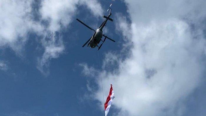 VIDEO - Helikopter Bawa Bendera Merah Putih Bikin Warga Tanjungpinang ...
