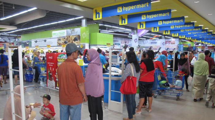 Hypermart Tanjung Uncang Miliki Area Belanja Lebih Luas - Tribunbatam.id
