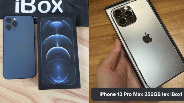 Cek HP iPhone Second Ex iBox 2024: iPhone 12 Pro Max dan iPhone 13 Pro Max Cuma Selisih Rp 1 ...