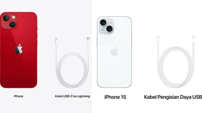 Harga HP iPhone 13 dan iPhone 15 Beda Type USB C, Mana yang Transfer ...