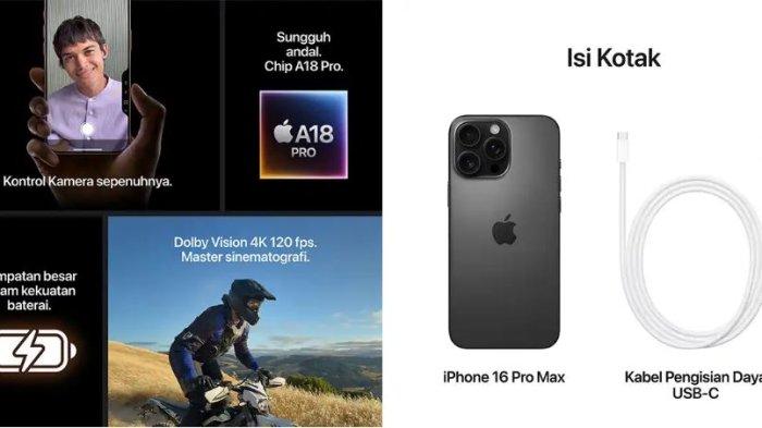Beda Spek Beda Tipe, Harga HP iPhone 16 Pro dan iPhone 16 Pro Max iBox Bisa Dicicil Kredit ...