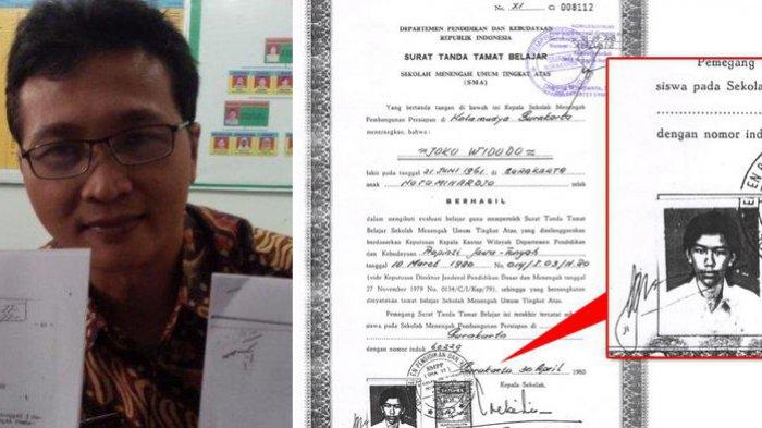 Ijazah SMA Jokowi Dibilang Palsu, Ngaku Siap Mati. Kepsek SMAN 6 Surakarta Buka Suara ...