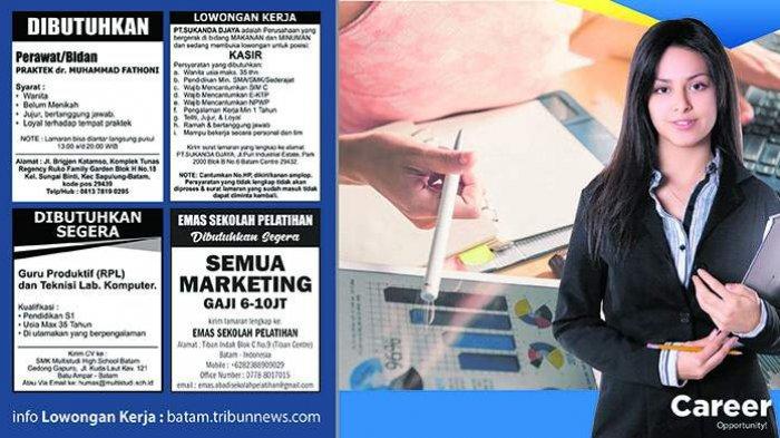 LOKER BATAM HARI INI - 4 Info Lowongan Kerja Terbaru di Batam Mulai ...
