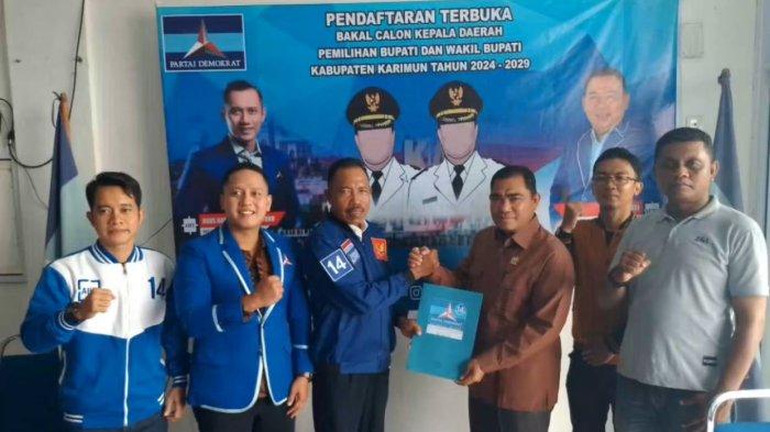 Empat Tokoh Bersaing Rebut Suara Partai Demokrat di Pilkada Karimun 2024 - Tribunbatam.id