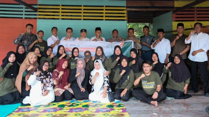 Harbour Energy Gagas Pelatihan Batik Mangrove - Tribunbatam.id