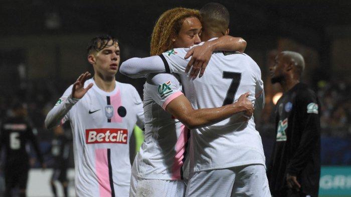 Hasil Vannes vs PSG, Lionel Messi Absen, Kylian Mbappe Hattrick, PSG Pesta Gol - Tribunbatam.id
