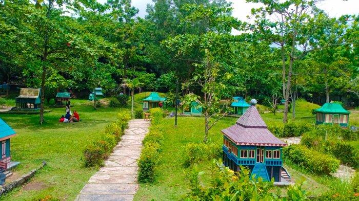 Taman Miniatur Golden Prawn Bengkong Masih Sepi Pengunjung - Tribunbatam.id