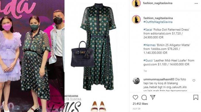 Total Harga Outfit Nagita Slavina bisa Beli Satu Rumah Mewah, Satu Kali OOTD Capai Rp 1 M ...