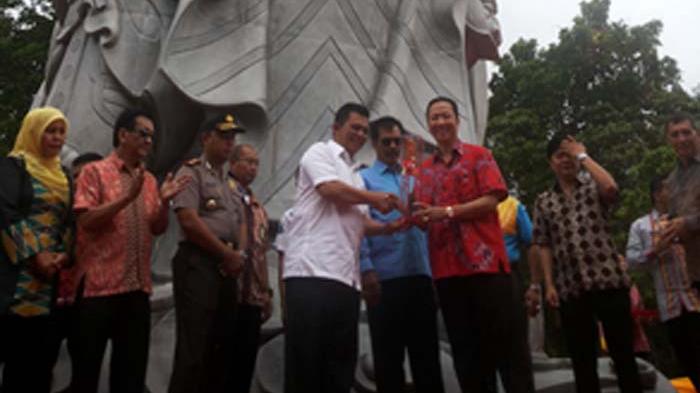 Patung Dewa Guan Shen Di Jun Tertinggi di Asia Diresmikan di Bintan ...