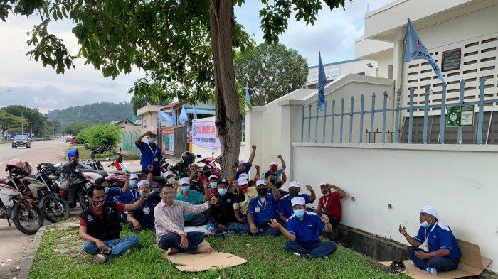 Di Muka Kuning Batam, Hanya 3 Perusahaan Yang Karyawannya Gelar Mogok ...