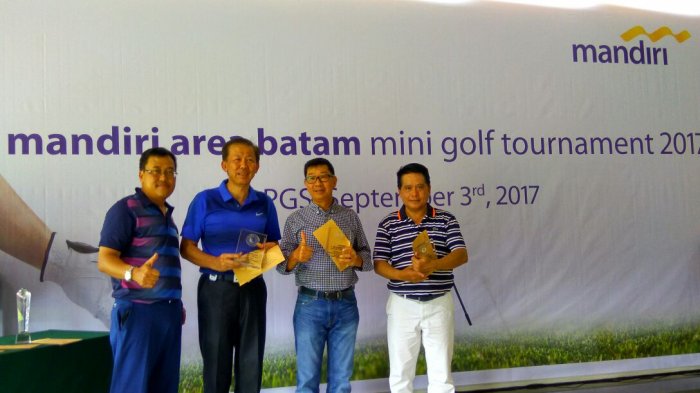 Bank Mandiri Kenalkan Mandiri Visa Golf Signature Lewat Mini Tournament ...