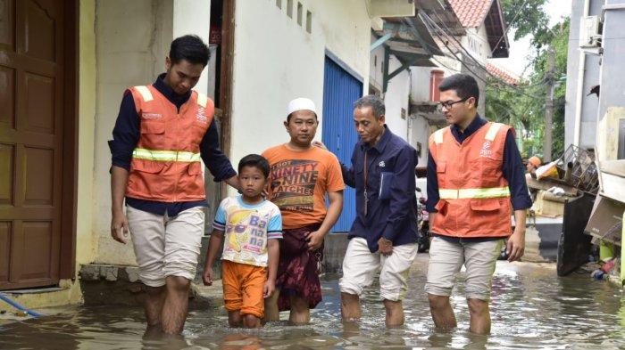 Peduli Banjir, PGN Salurkan Bantuan Untuk Korban Banjir Jakarta - Tribunbatam.id