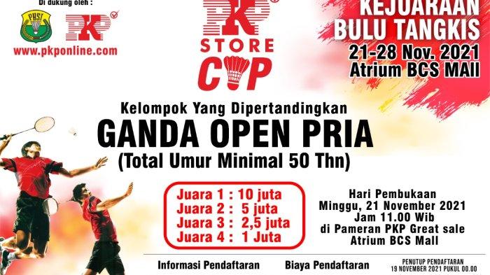 PKP Store Cup Cari Bibit Pebulutangkis Bertalenta - Tribunbatam.id