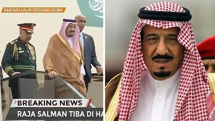 Takbir Berkumandang Iringi Kedatangan Raja Salman - Tribunbatam.id