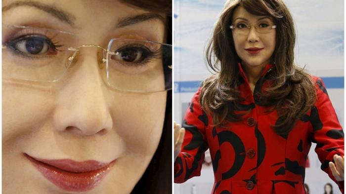 Wuihh, Ada Robot Wanita Cantik di Konferensi ini - Tribunbatam.id