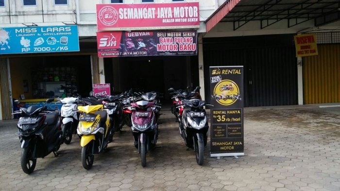Rental Motor Rp 35 Ribu Per Hari, Pelanggan Semangat Jaya Motor Pinang ...