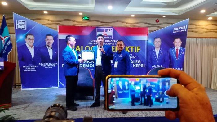 Siasat Demokrat Kepri Menangkan Pemilu 2024 Jansen Sitindaon Bekali