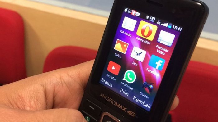 Ini Dia, Andromax Prime. Feature Phone 4G Rp 350.000. Begini ...