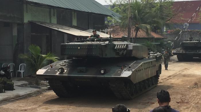 Setelah Pesawat Tempur Sukhoi, TNI Kerahkan Tank Leopard ke Natuna, Ada ...