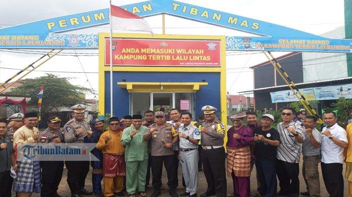 Pertama di Kota Batam, Perumahan Tiban Mas Resmi Jadi Kampung Tertib ...