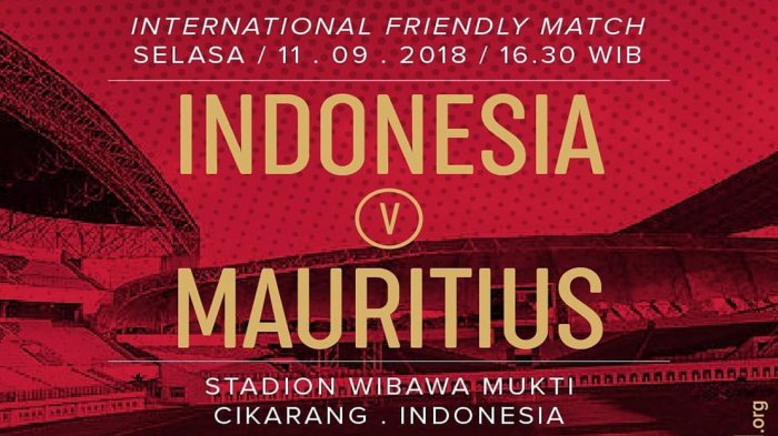 INDONESIA vs Mauritius - 5 Fakta yang Perlu Diketahui, Timnas Pakai ...