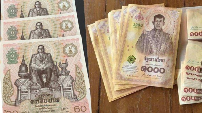 Jangan Kaget, Uang Kertas Baru 1000 Baht Thailand Seperti Potret, Mirip ...