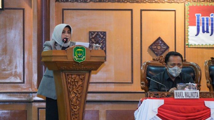 Pemko Tanjung Pinang Bareng DPRD Sahkan APBD 2022 Rp 891,72 Miliar - Tribunbatam.id