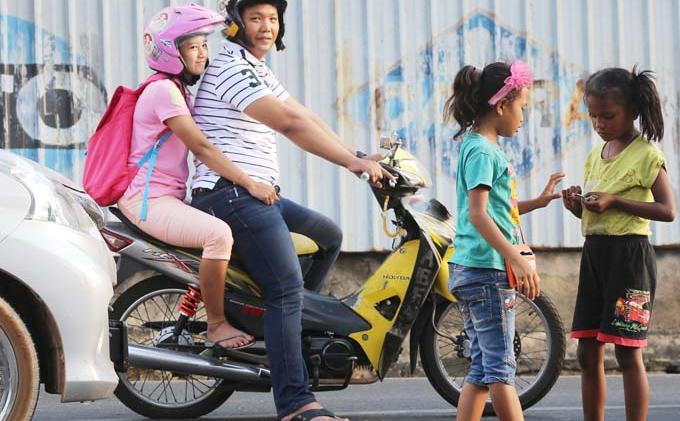 Potret Anak Jalanan di Batam yang tak Takut Razia Lagi - Tribunbatam.id