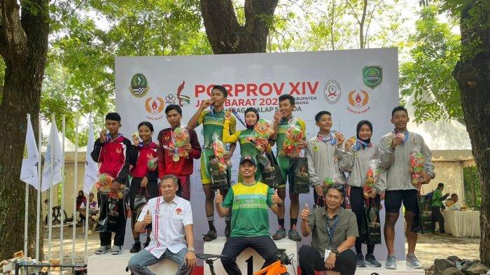 Baru Pertama Kali, Atlet Cabor Balap Sepeda Karawang Sumbang Medali Emas di Porprov XIV Jabar ...