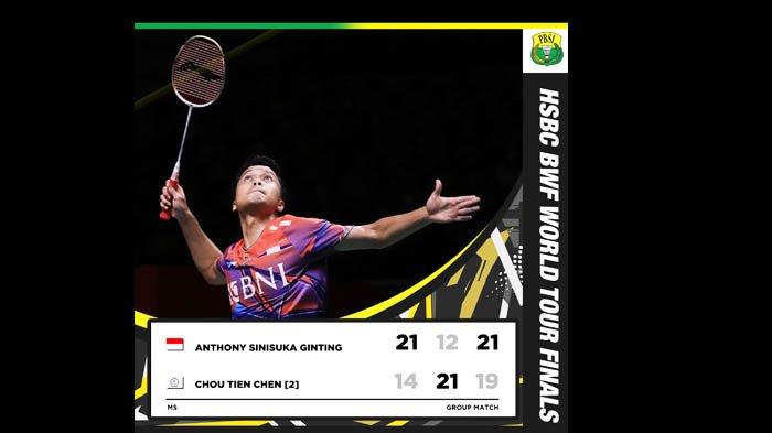 BWF World Tour Finals 2022: Inilah Kunci Anthony Ginting Kalahkan Chou Tien Chen di Bangkok ...