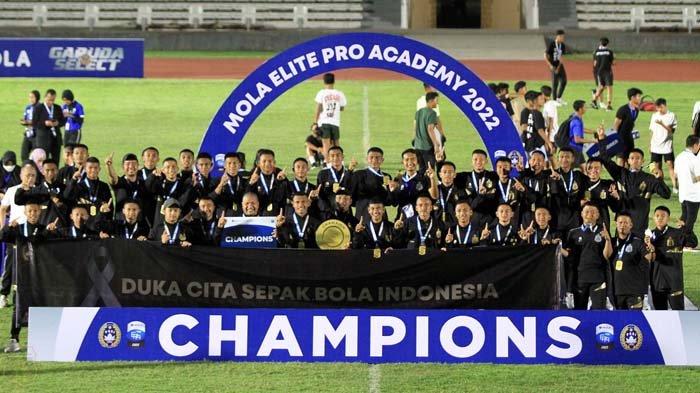 Bhayangkara FC U-18 Kampiun EPA U-18 Musim 2022, Muhammad Ragil Pemain Terbaik Turnamen ...