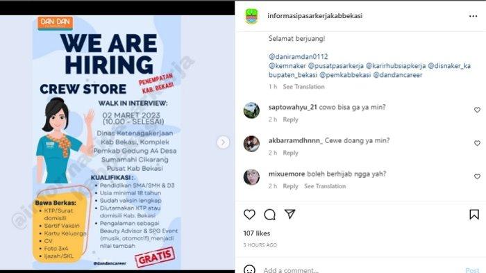 Lowongan Kerja Bekasi: Dan + Dan Gelar Walk In Interview untuk Posisi ...