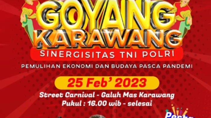 Tonton Festival Goyang Karawang di Street Carnival Galuh Mas, Ada Artis ...