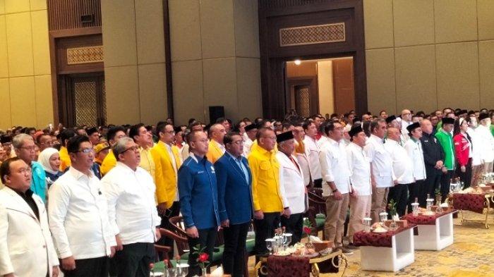 Momen 12 Parpol KIM Plus Deklarasi Ridwan Kamil-Suswono, Makin Meriah ...