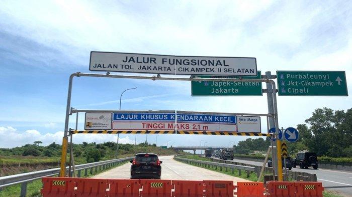 Mudik Lebaran, Jasa Marga Operasikan Jalur Japek II Selatan Segmen Sadang-Kutanegara-Taman Mekar ...