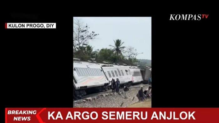 Sempat Viral karena Mewah, KA Argo Semeru Compartment Suite Kecelakaan di Kulon Progo ...