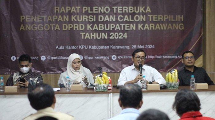 KPU Karawang Tetapkan 50 Calon Anggota Terpilih DPRD 2024-2029, Berikut Daftar Namanya ...
