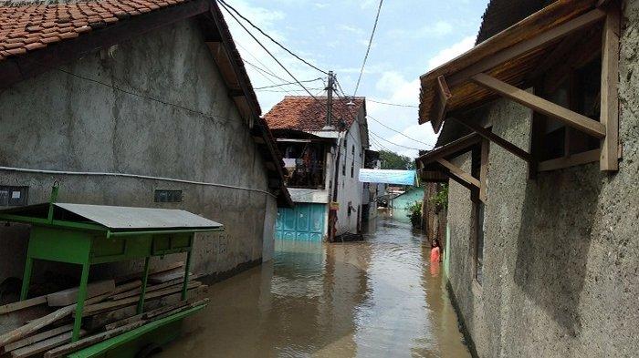 Kota Bekasi Kena Banjir Kiriman Lagi, Berikut Ini Daftar Wilayah yang Terdampak - Tribunbekasi.com