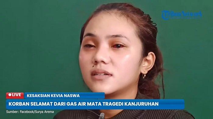 Jengkel Terhadap Polisi yang Menembakkan Gas Air Mata, Kevia Naswa ...
