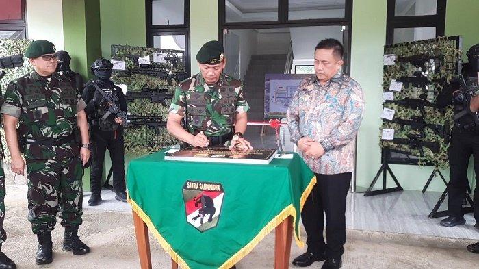 Pangkostrad Resmikan Pembangunan Batalyon Intai Tempur di Cikarang ...