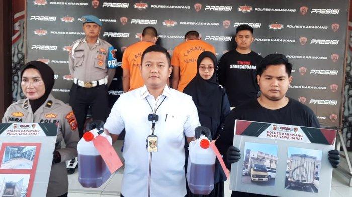 Modifikasi Kendaraan Pikap, Sopir dan Kenek di Karawang Ini Timbun BBM Bersubsidi Jenis Solar ...