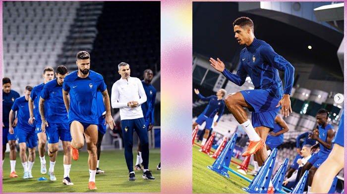 Piala Dunia 2022: Laporan dari Latihan Timnas Prancis, Raphael Varane ...
