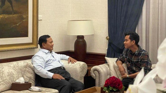 Pertemuan Satu Jam Prabowo Subianto dan Gibran Rakabuming di ...