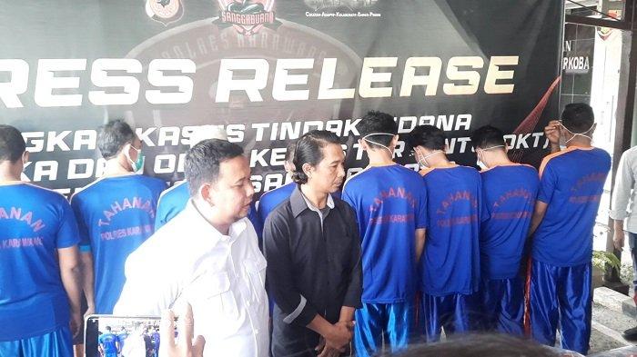 Satu Hari Operasi Antik Lodaya 2023, Polres Karawang Tangkap 9 Tersangka Pengedar Sabu dan OKT ...