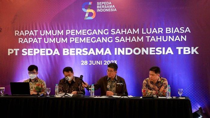 Gebrak Pasar Motor Listrik Nasional, PT Sepeda Bersama Indonesia Tbk ...