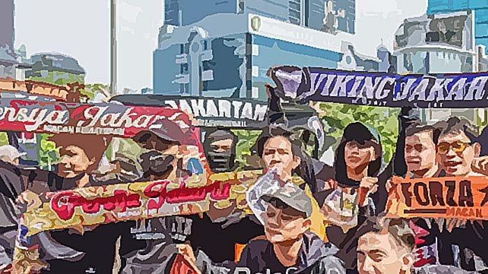 Viking dan Jakmania Saling Rangkul dan Buat Grup WA Bersama ...