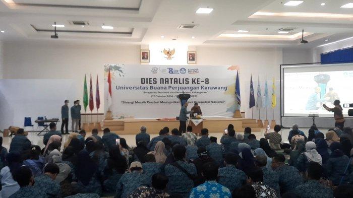 Dies Natalis ke-8, Universitas Buana Perjuangan Karawang Gelar Acara Lesehan, Kenang Perjuangan ...