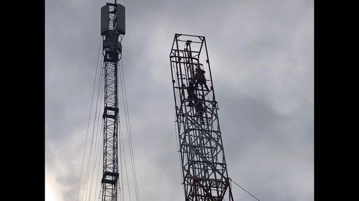 Selidiki Penyebab Ambruknya Beton Penyangga Tower Provider, Polisi ...