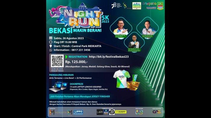 Pemkab Bekasi Gelar Fun Bike dan Night Run 5 Kilometer, Buruan Daftar ...