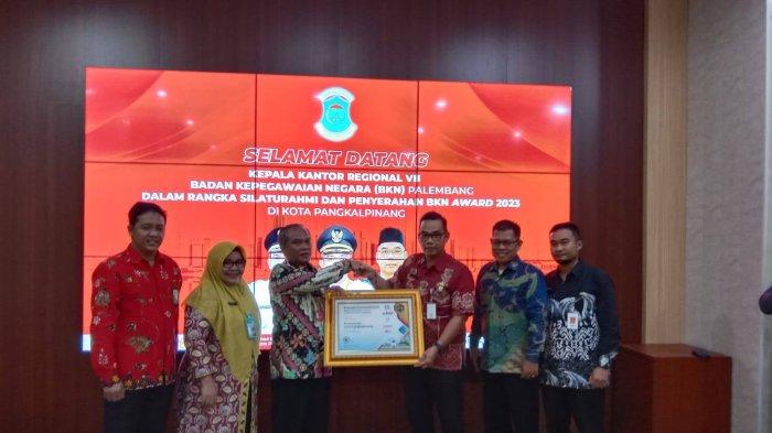 Pemkot Pangkalpinang Terima BKN Award 2023 - Posbelitung.co